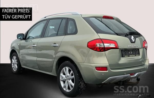 Zaļš Renault Koleos 2010 Ogre, ar dzinēja tilpumu 2.00 L un nobraukumu 190 tūkst. km par 4895 €, foto 3 vietnē AUTOMOTO.COM.LV