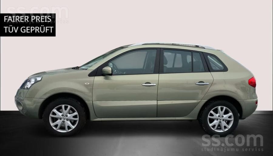 Zaļš Renault Koleos 2010 Ogre, ar dzinēja tilpumu 2.00 L un nobraukumu 190 tūkst. km par 4895 €, foto 6 vietnē AUTOMOTO.COM.LV