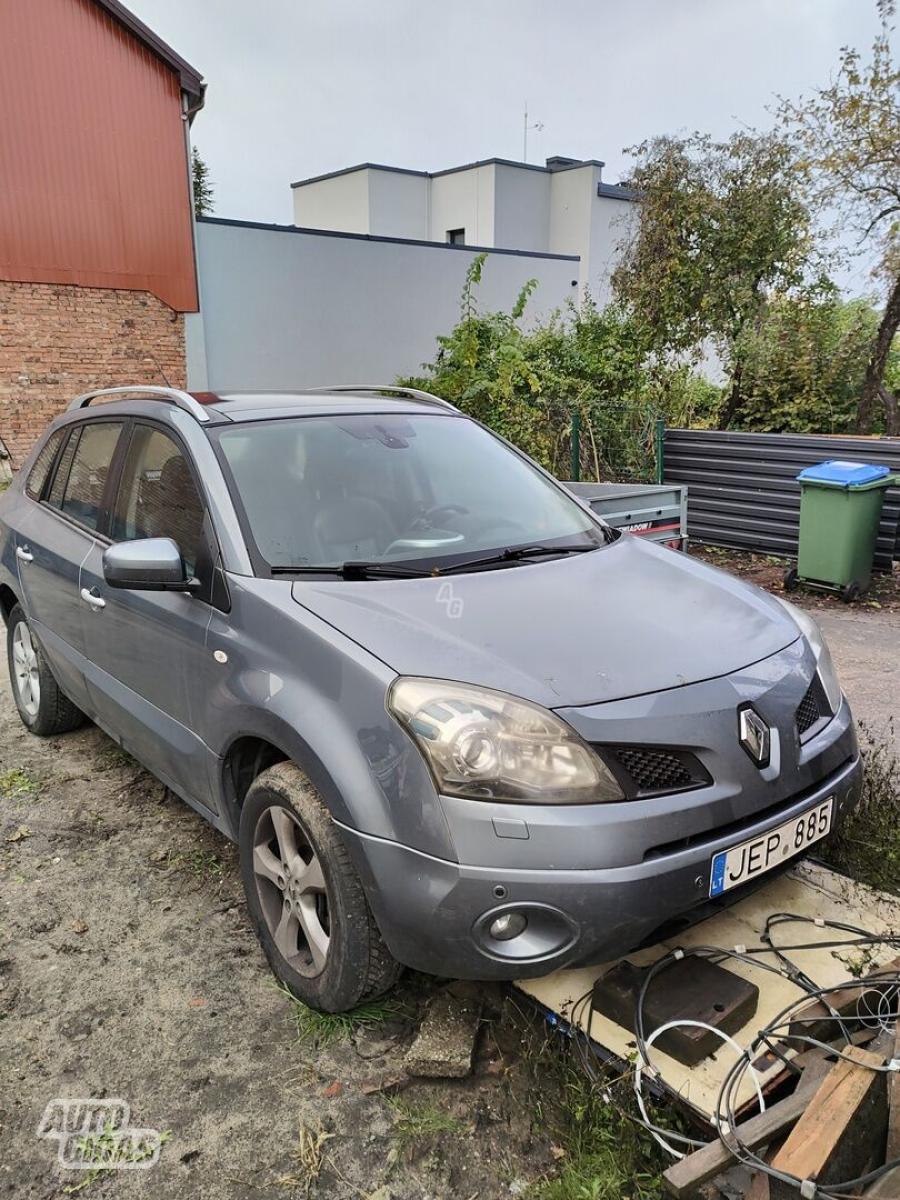 Grey Renault Koleos 2008 in Kaunas, with an engine capacity of 2.00 L and mileage of 311 thousand km for 1350 €, photo 1 on AUTOMOTO.COM.LV
