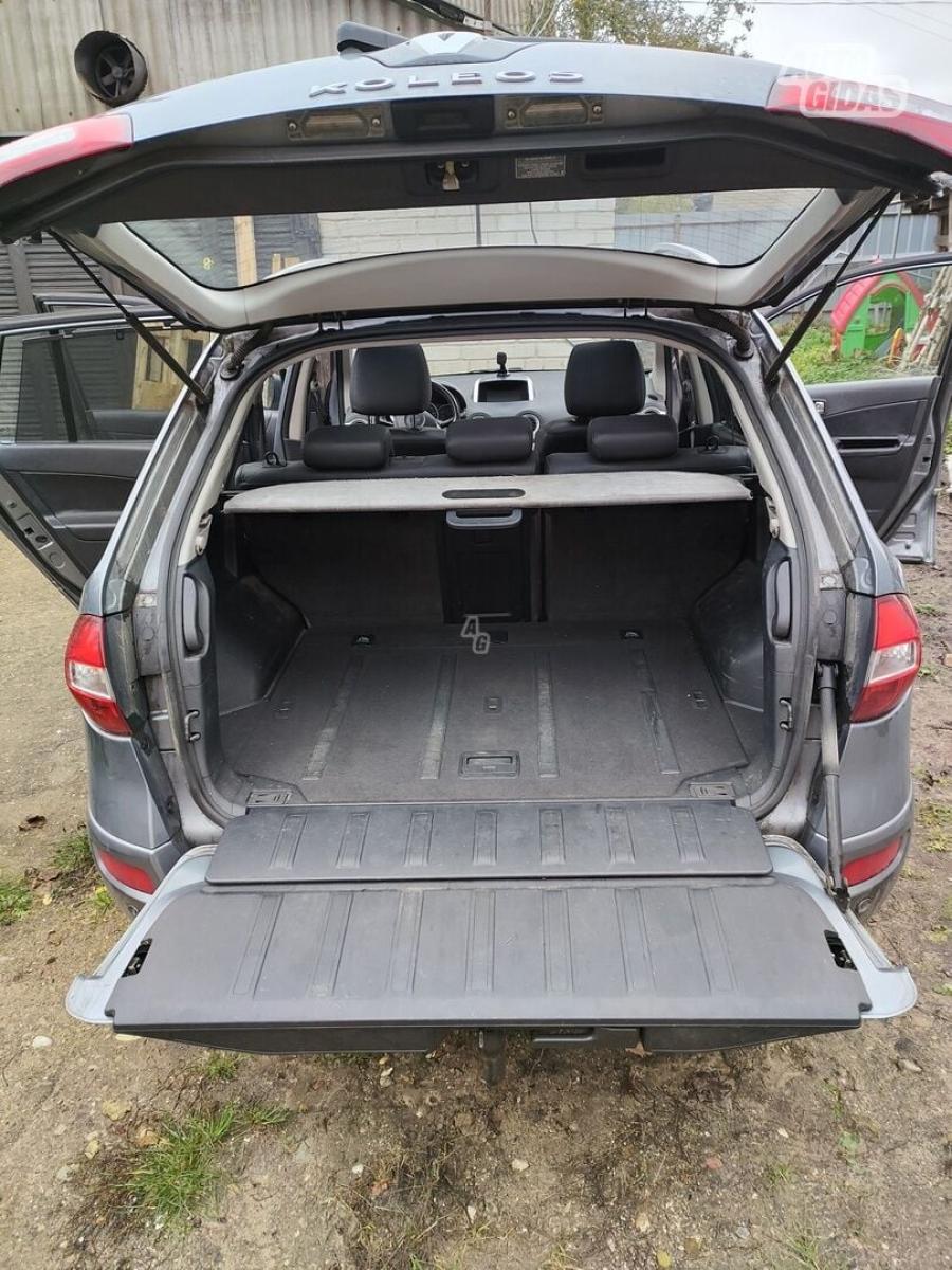 Grey Renault Koleos 2008 in Kaunas, with an engine capacity of 2.00 L and mileage of 311 thousand km for 1350 €, photo 18 on AUTOMOTO.COM.LV