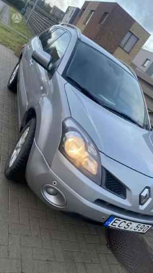 Pelēks Renault Koleos 2008 Viļņa, ar dzinēja tilpumu 2.00 L un nobraukumu 236 tūkst. km par 3900 €, foto 4 vietnē AUTOMOTO.COM.LV
