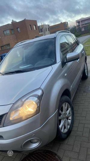 Pelēks Renault Koleos 2008 Viļņa, ar dzinēja tilpumu 2.00 L un nobraukumu 236 tūkst. km par 3900 €, foto 5 vietnē AUTOMOTO.COM.LV