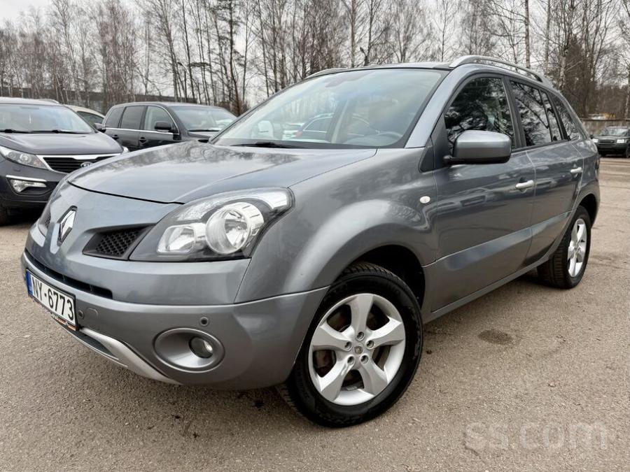 Grey Renault Koleos 2008 in Riga, with an engine capacity of 2.00 L and mileage of 0 thousand km for 4350 €, photo 4 on AUTOMOTO.COM.LV