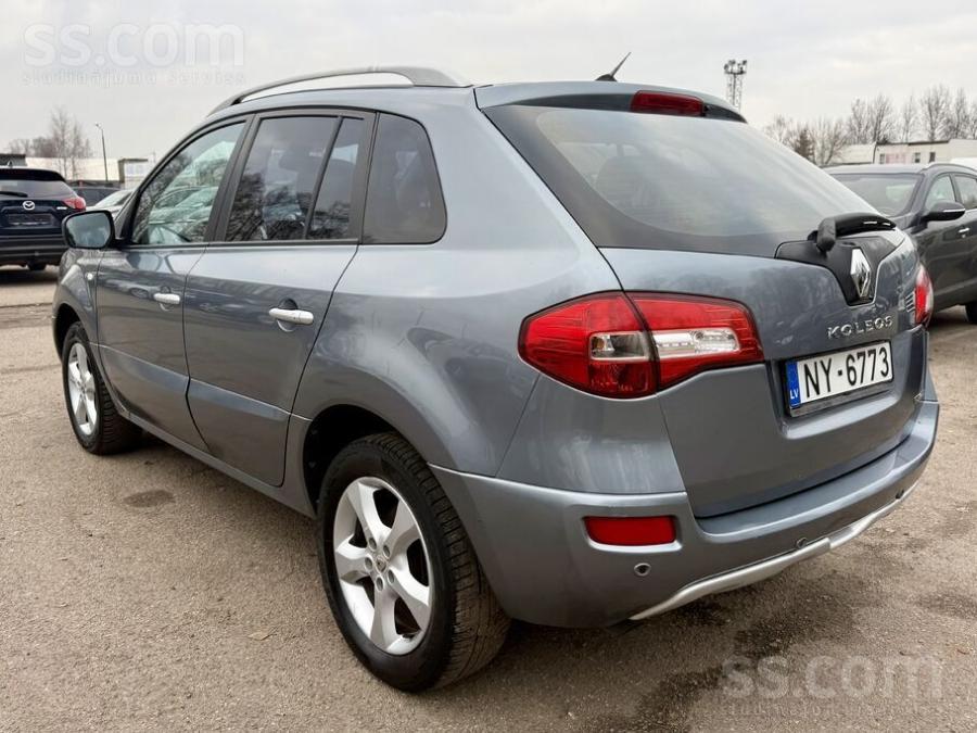 Grey Renault Koleos 2008 in Riga, with an engine capacity of 2.00 L and mileage of 0 thousand km for 4350 €, photo 7 on AUTOMOTO.COM.LV