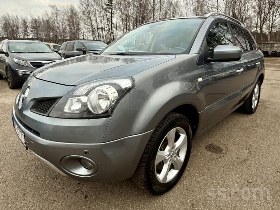 Grey Renault Koleos 2008 in Riga, with an engine capacity of 2.00 L and mileage of 0 thousand km for 4350 €, photo 8 on AUTOMOTO.COM.LV