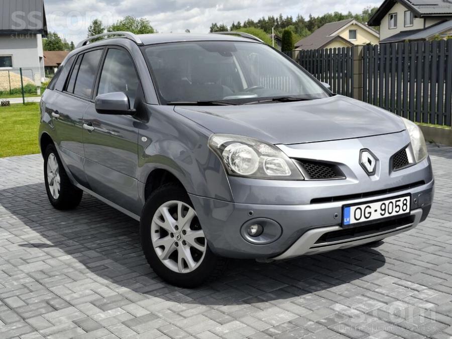 Grey Renault Koleos 2008 in Riga, with an engine capacity of 2.00 L and mileage of 0 thousand km for 4500 €, photo 1 on AUTOMOTO.COM.LV