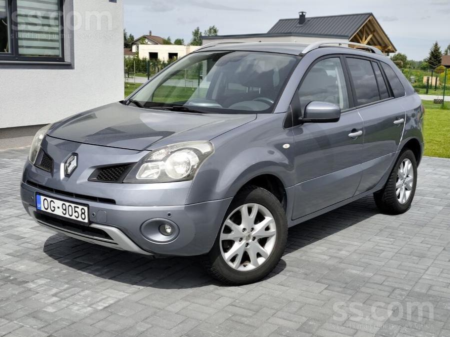 Grey Renault Koleos 2008 in Riga, with an engine capacity of 2.00 L and mileage of 0 thousand km for 4500 €, photo 4 on AUTOMOTO.COM.LV