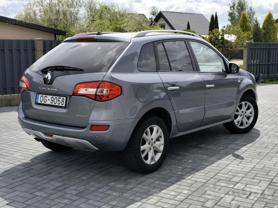 Grey Renault Koleos 2008 in Riga, with an engine capacity of 2.00 L and mileage of 0 thousand km for 4500 €, photo 8 on AUTOMOTO.COM.LV