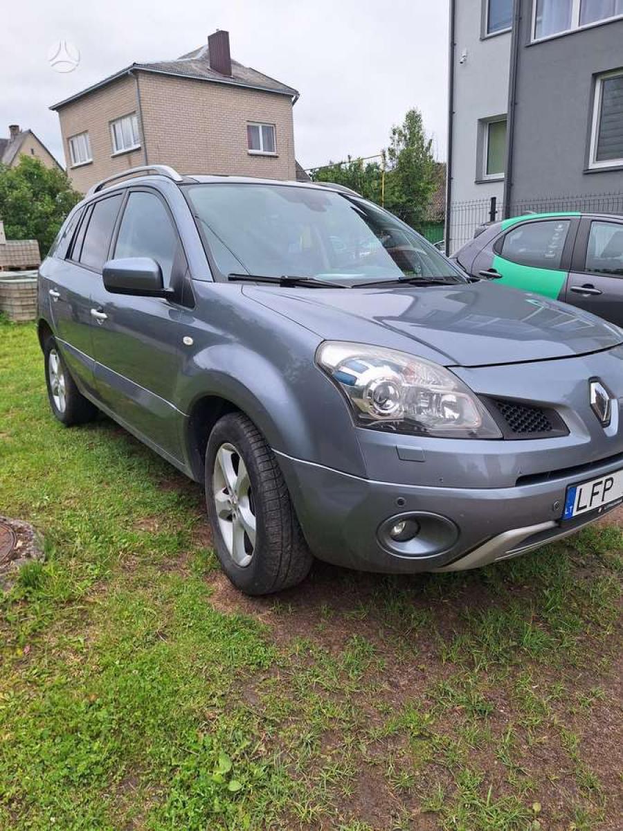 Grey Renault Koleos 2008 in Kaunas, with an engine capacity of 2.00 L and mileage of 240 thousand km for 1400 €, photo 3 on AUTOMOTO.COM.LV