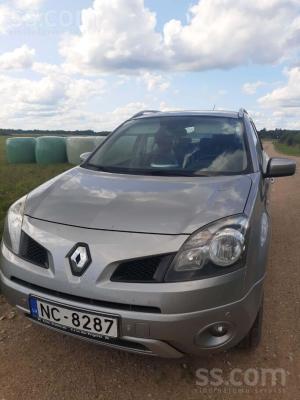 Pelēks Renault Koleos 2008 Balvi, ar dzinēja tilpumu 2.00 L un nobraukumu 290 tūkst. km par 2780 €, foto  vietnē AUTOMOTO.COM.LV