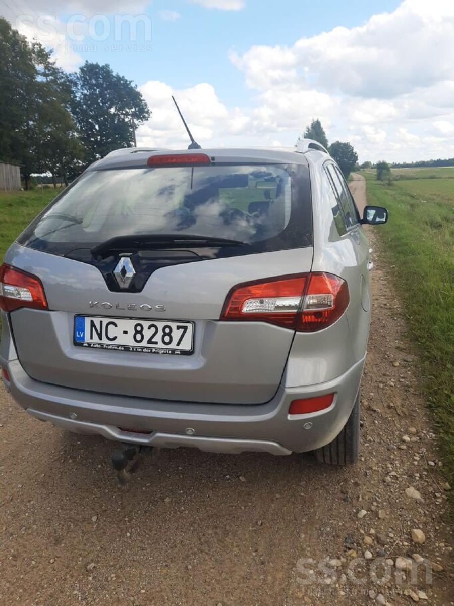 Pelēks Renault Koleos 2008 Balvi, ar dzinēja tilpumu 2.00 L un nobraukumu 290 tūkst. km par 2780 €, foto 3 vietnē AUTOMOTO.COM.LV
