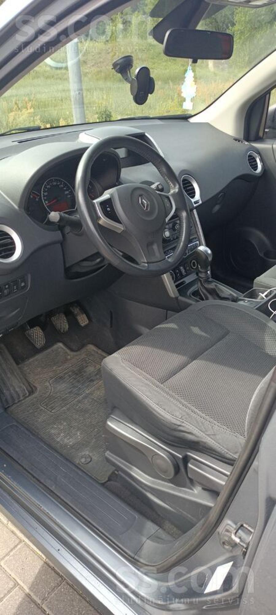 Pelēks Renault Koleos 2009 Liepāja, ar dzinēja tilpumu 2.00 L un nobraukumu 240 tūkst. km par 3500 €, foto 9 vietnē AUTOMOTO.COM.LV