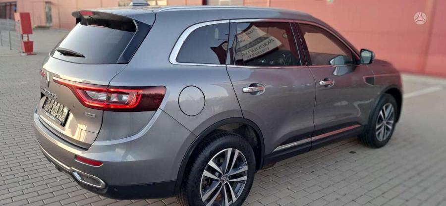 Grey Renault Koleos 2018 in Kaunas, with an engine capacity of 2.00 L and mileage of 201 thousand km for 11250 €, photo 12 on AUTOMOTO.COM.LV