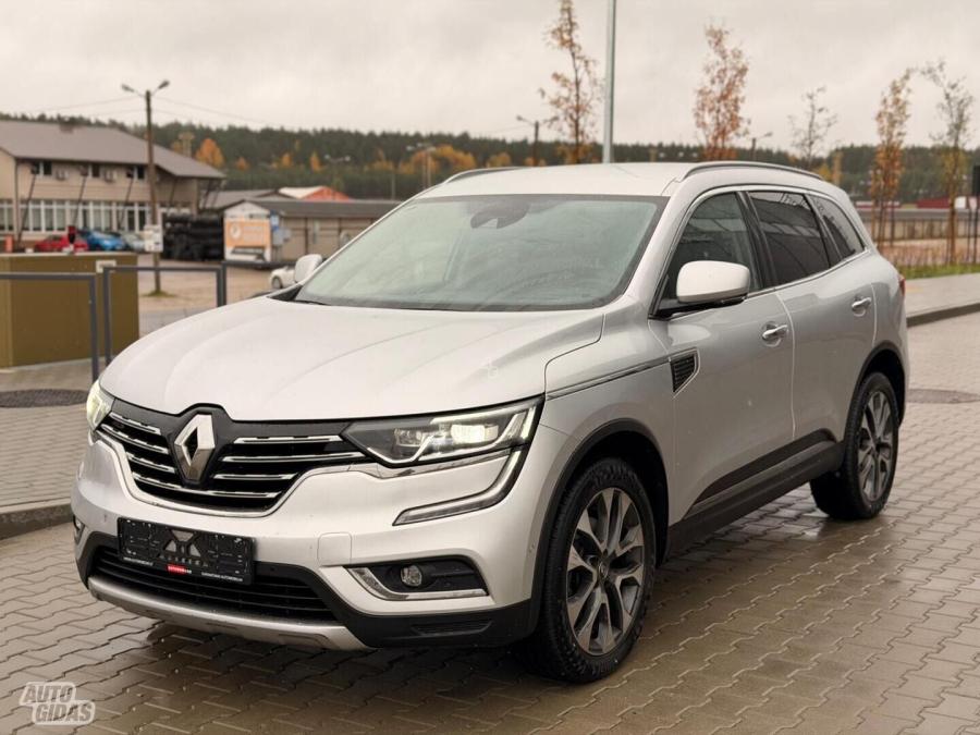 Grey Renault Koleos 2018 in Vilnius, with an engine capacity of 2.00 L and mileage of 210 thousand km for 9950 €, photo 1 on AUTOMOTO.COM.LV
