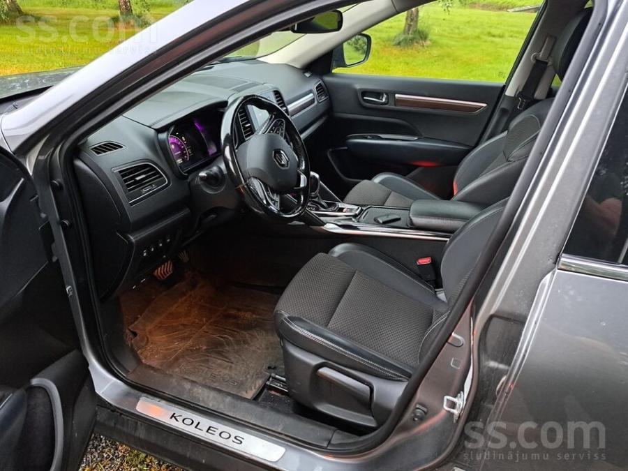 Pelēks Renault Koleos 2018 Bauska, ar dzinēja tilpumu 2.00 L un nobraukumu 245 tūkst. km par 10900 €, foto 5 vietnē AUTOMOTO.COM.LV