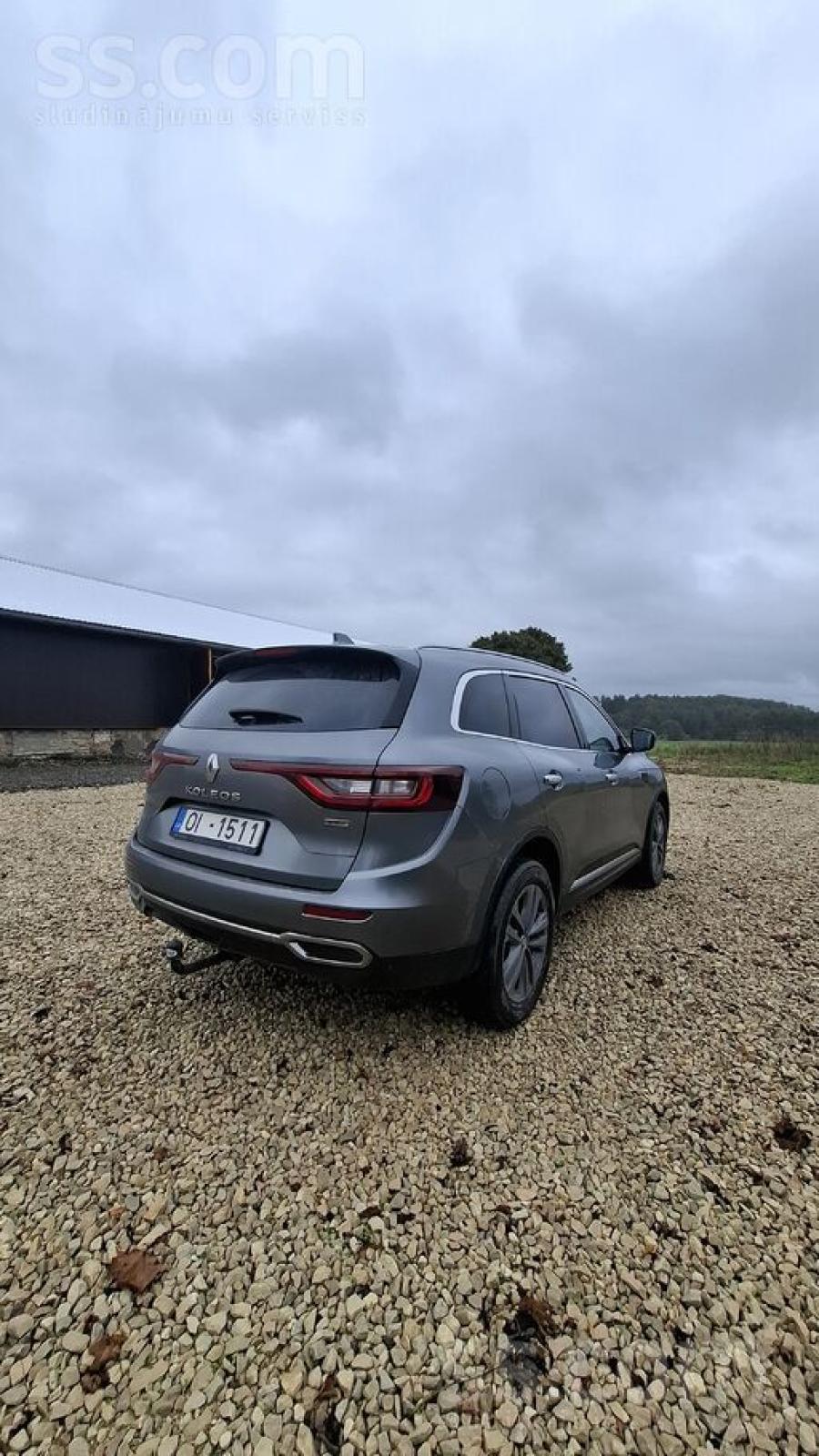 Pelēks Renault Koleos 2018 Aizkraukle, ar dzinēja tilpumu 2.00 L un nobraukumu 256 tūkst. km par 10800 €, foto 4 vietnē AUTOMOTO.COM.LV