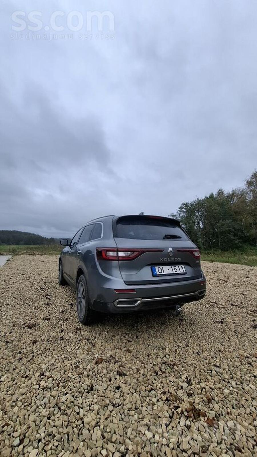 Pelēks Renault Koleos 2018 Aizkraukle, ar dzinēja tilpumu 2.00 L un nobraukumu 256 tūkst. km par 10800 €, foto 5 vietnē AUTOMOTO.COM.LV