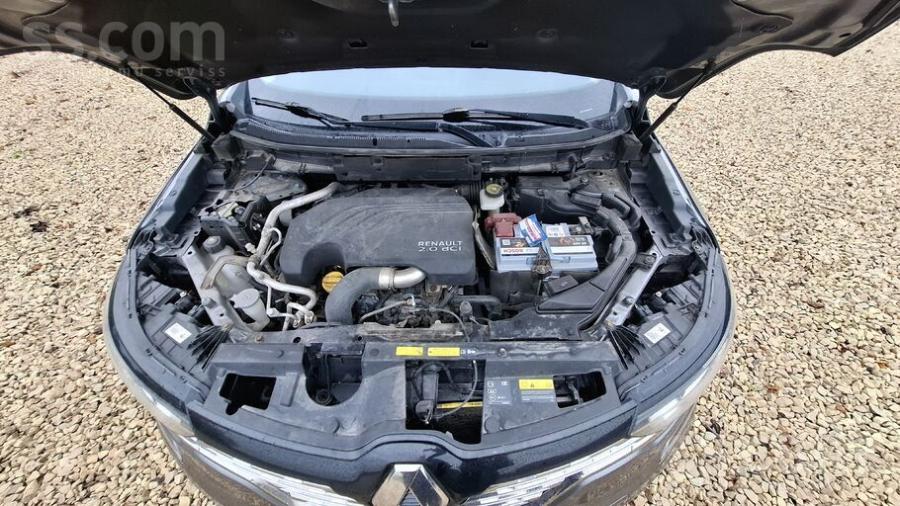 Pelēks Renault Koleos 2018 Aizkraukle, ar dzinēja tilpumu 2.00 L un nobraukumu 256 tūkst. km par 10800 €, foto 8 vietnē AUTOMOTO.COM.LV