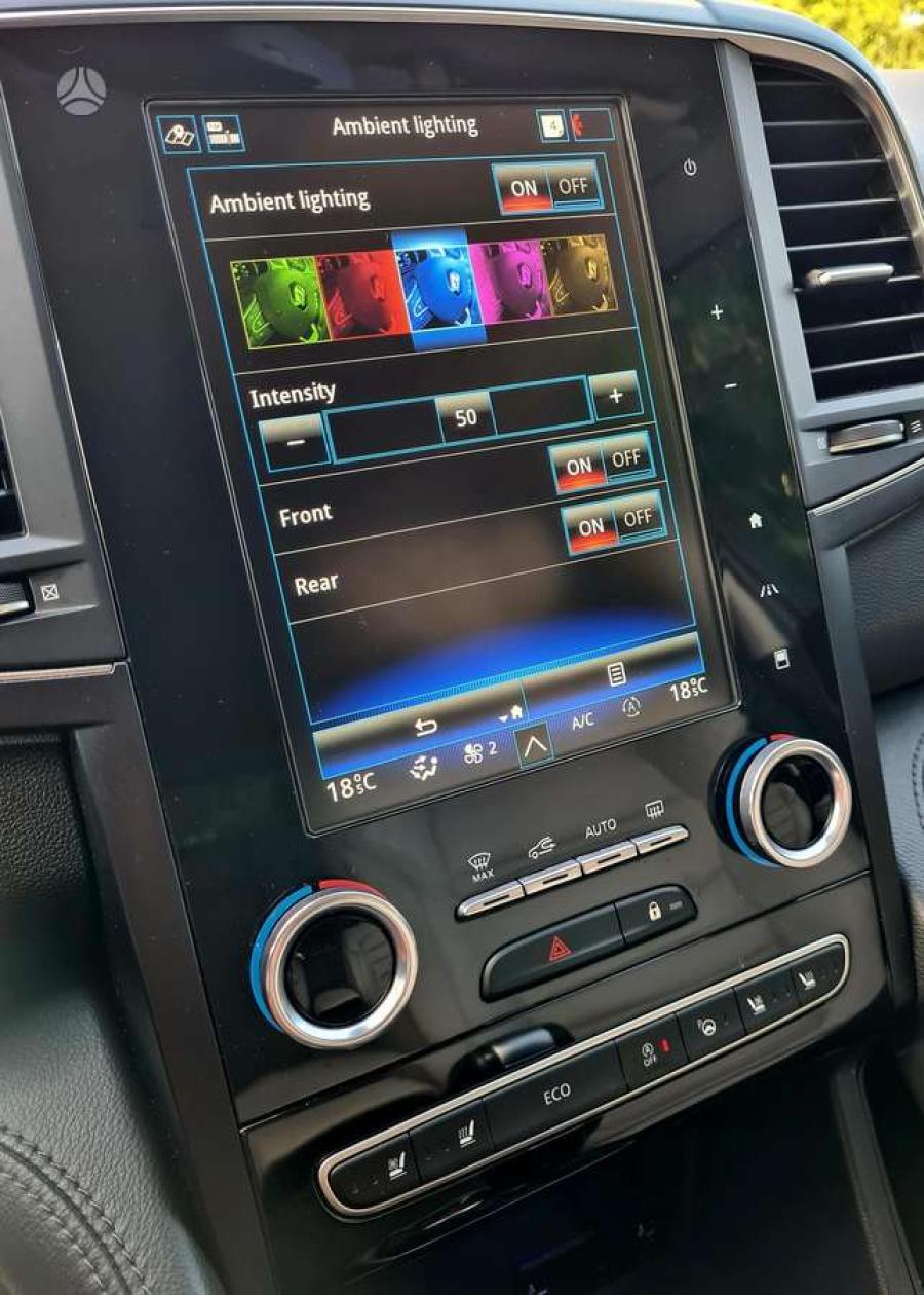 Grey Renault Koleos 2021 in Taurage, with an engine capacity of 2.00 L and mileage of 278 thousand km for 12400 €, photo 23 on AUTOMOTO.COM.LV