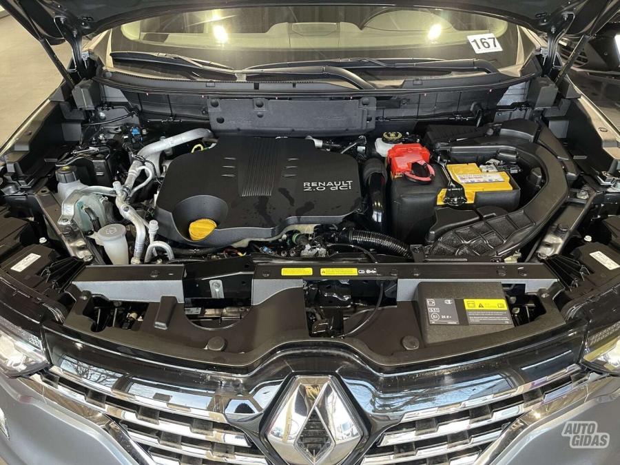 Grey Renault Koleos 2022 in Kaunas, with an engine capacity of 2.00 L and mileage of 30 thousand km for 29085 €, photo 8 on AUTOMOTO.COM.LV