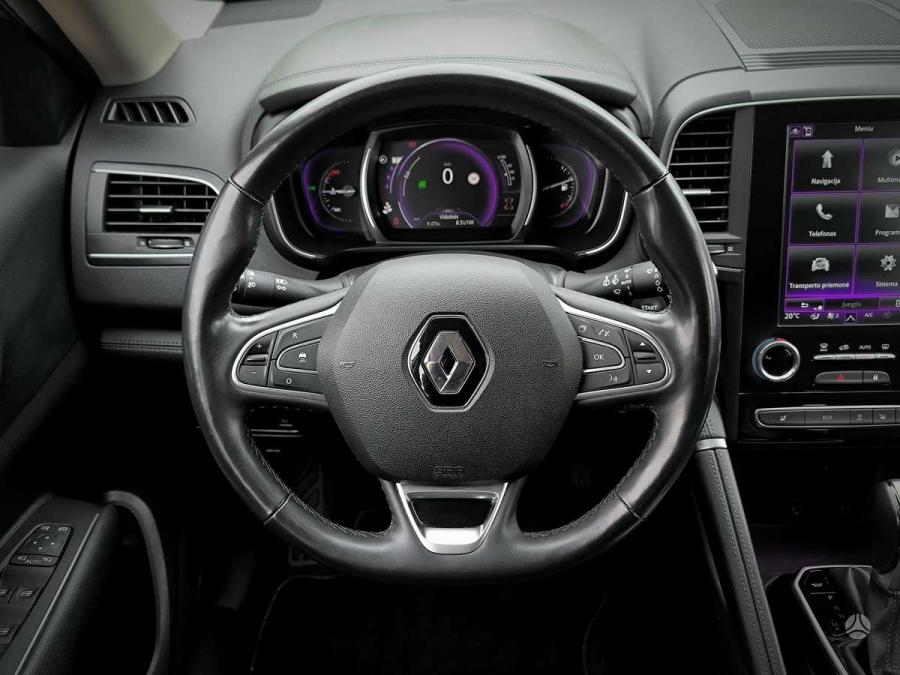 Grey Renault Koleos 2022 in Kaunas, with an engine capacity of 1.33 L and mileage of 48 thousand km for 19300 €, photo 11 on AUTOMOTO.COM.LV