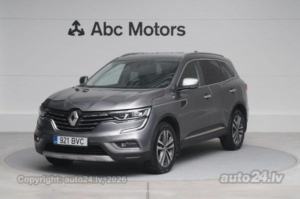 Grey Renault Koleos 2017 in Tallinn, with an engine capacity of 2.00 L and mileage of 185 thousand km for 13990 €, photo 1 on AUTOMOTO.COM.LV