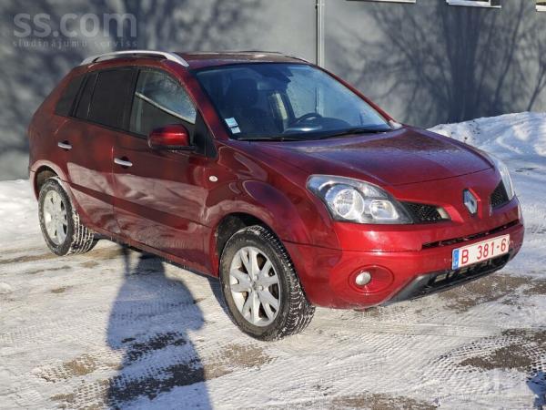 Red Renault Koleos 2008 in Ogre, with an engine capacity of 2.00 L and mileage of 257 thousand km for 3750 €, photo 1 on AUTOMOTO.COM.LV