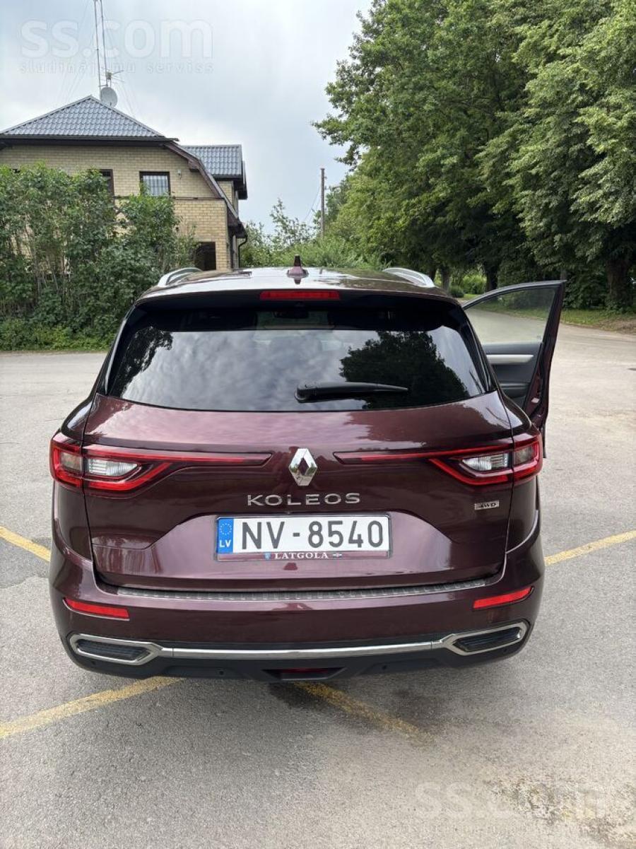Violets Renault Koleos 2018 Rīga, ar dzinēja tilpumu 2.00 L un nobraukumu 173 tūkst. km par 15366 €, foto 7 vietnē AUTOMOTO.COM.LV