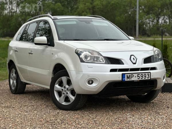 White Renault Koleos 2009 in Jelgava, with an engine capacity of 2.00 L and mileage of 0 thousand km for 3400 €, photo 1 on AUTOMOTO.COM.LV