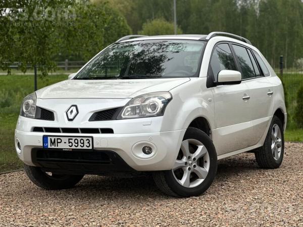 White Renault Koleos 2009 in Jelgava, with an engine capacity of 2.00 L and mileage of 0 thousand km for 3400 €, photo 4 on AUTOMOTO.COM.LV