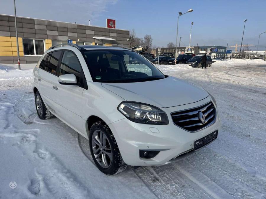 Balts Renault Koleos 2012 Kauņa, ar dzinēja tilpumu 2.00 L un nobraukumu 205 tūkst. km par 6900 €, foto 1 vietnē AUTOMOTO.COM.LV