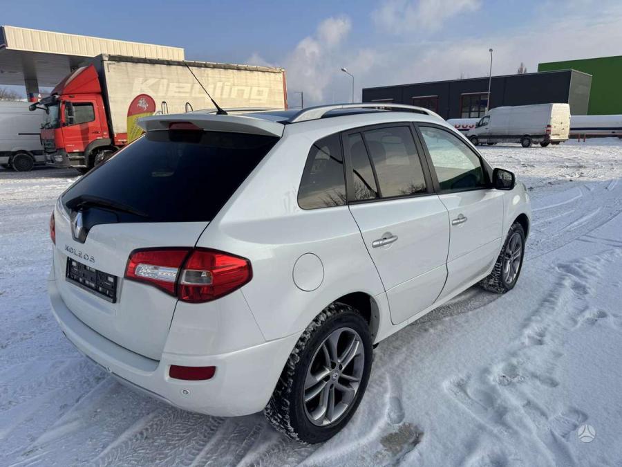 Balts Renault Koleos 2012 Kauņa, ar dzinēja tilpumu 2.00 L un nobraukumu 205 tūkst. km par 6900 €, foto 6 vietnē AUTOMOTO.COM.LV