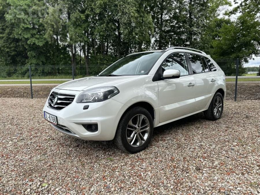 Белый Рено Колеос 2012 в Цесис, объемом двигателя 2.00 л и пробегом 0 тыс. км за 6700 €, фото 3 на AUTOMOTO.COM.LV