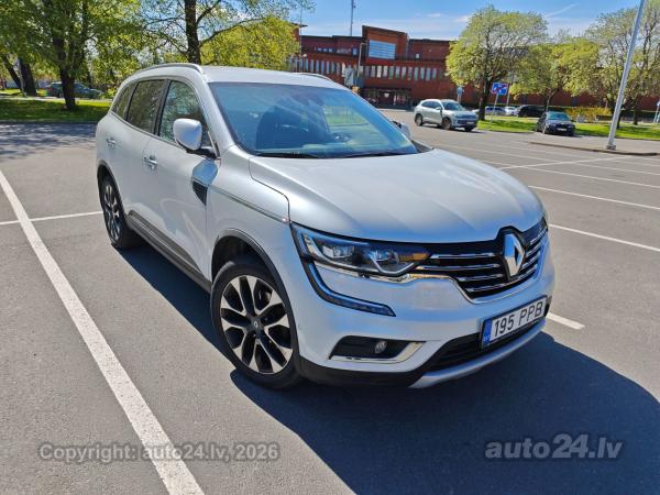 White Renault Koleos 2018 in Tallinn, with an engine capacity of 2.00 L and mileage of 155 thousand km for 16900 €, photo 1 on AUTOMOTO.COM.LV