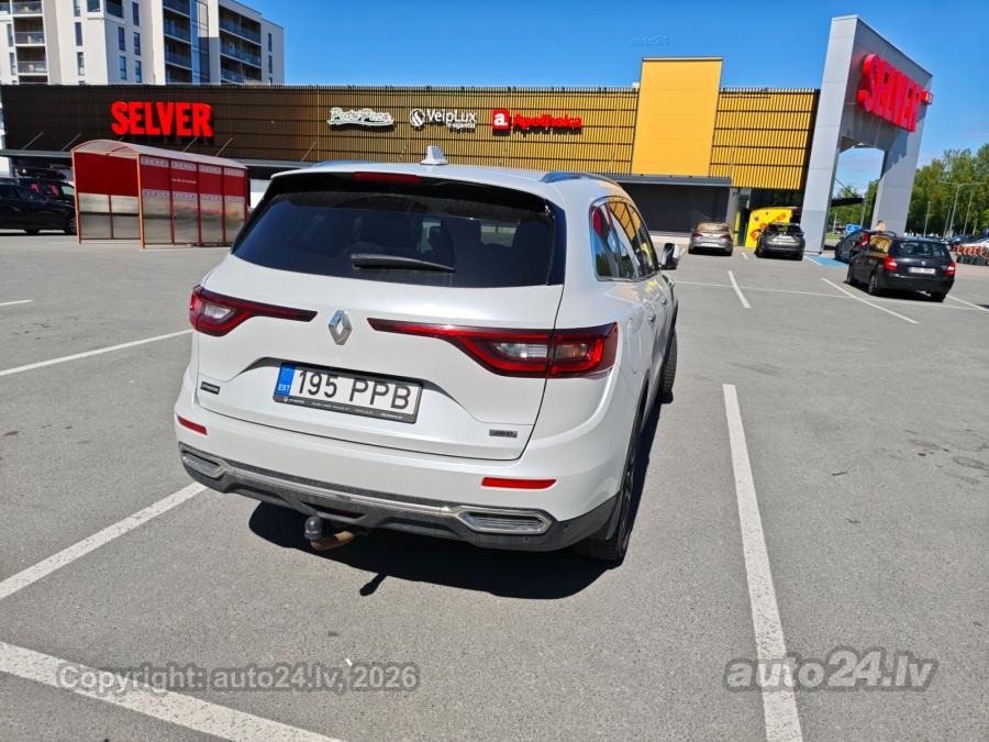 Balts Renault Koleos 2018 Tallina, ar dzinēja tilpumu 2.00 L un nobraukumu 155 tūkst. km par 16900 €, foto 4 vietnē AUTOMOTO.COM.LV