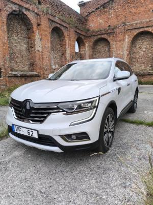White Renault Koleos 2018 in Liepaja, with an engine capacity of 2.00 L and mileage of 180 thousand km for 13000 €, photo  on AUTOMOTO.COM.LV