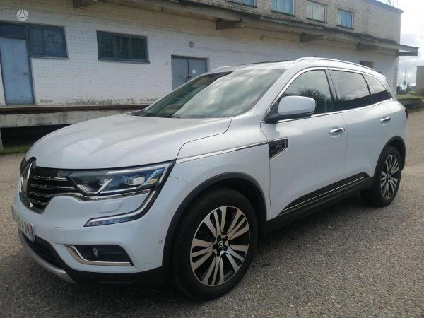 White Renault Koleos 2018 in Utena, with an engine capacity of 2.00 L and mileage of 338 thousand km for 8200 €, photo 3 on AUTOMOTO.COM.LV