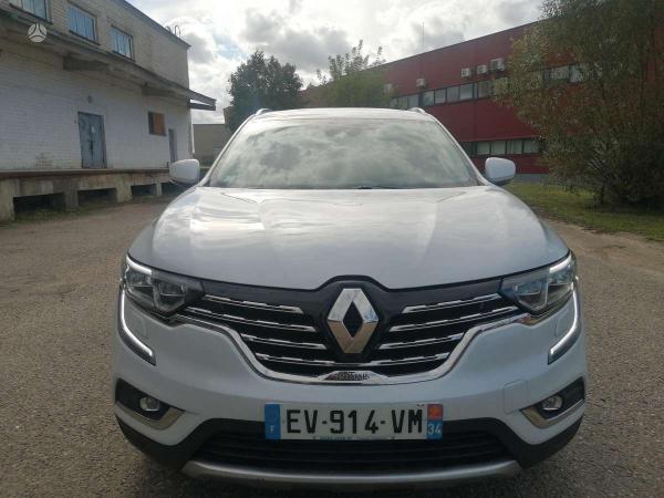 White Renault Koleos 2018 in Utena, with an engine capacity of 2.00 L and mileage of 338 thousand km for 8200 €, photo 4 on AUTOMOTO.COM.LV