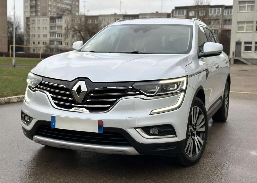 White Renault Koleos 2019 in Kaunas, with an engine capacity of 2.00 L and mileage of 215 thousand km for 13950 €, photo 3 on AUTOMOTO.COM.LV