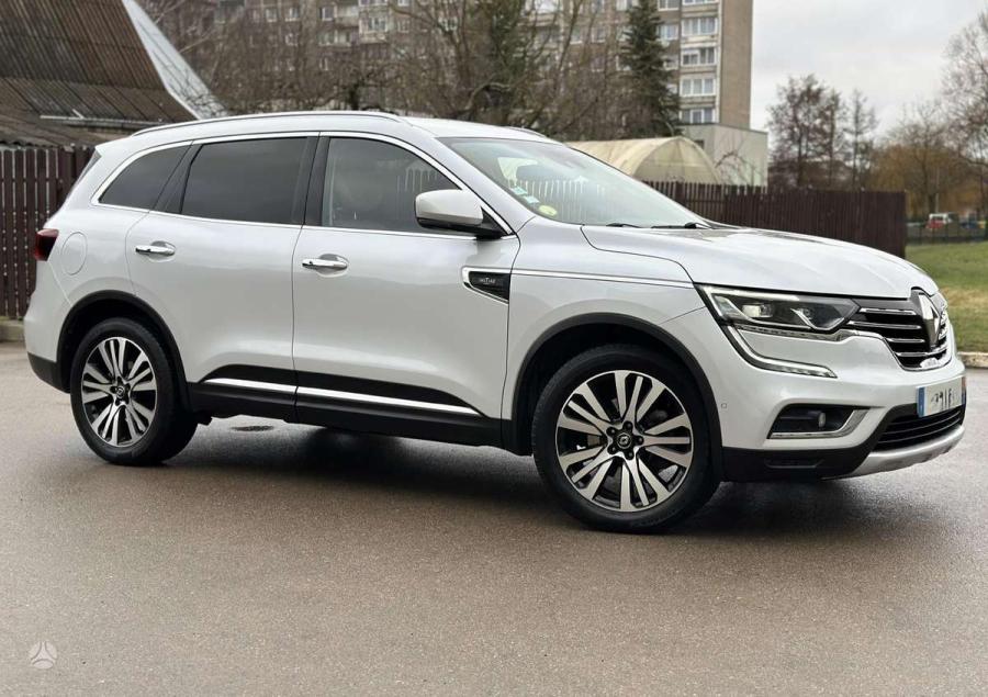 White Renault Koleos 2019 in Kaunas, with an engine capacity of 2.00 L and mileage of 215 thousand km for 13950 €, photo 14 on AUTOMOTO.COM.LV