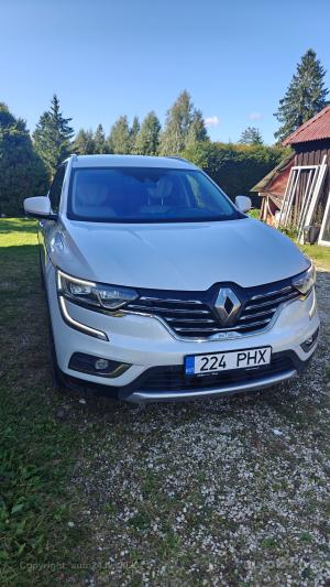 White Renault Koleos 2019 in Tallinn, with an engine capacity of 2.00 L and mileage of 155 thousand km for 15500 €, photo  on AUTOMOTO.COM.LV