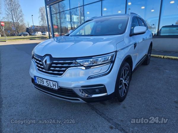 White Renault Koleos 2021 in Tartu, with an engine capacity of 1.30 L and mileage of 100 thousand km for 17990 €, photo 2 on AUTOMOTO.COM.LV