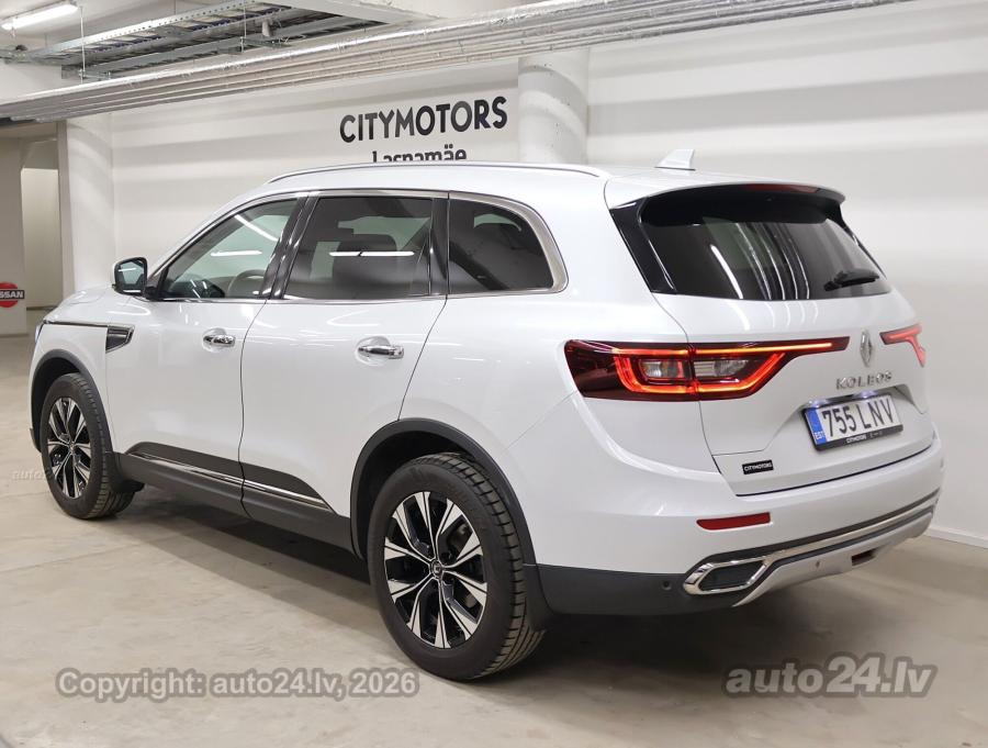 White Renault Koleos 2023 in Tallinn, with an engine capacity of 1.30 L and mileage of 48 thousand km for 22900 €, photo 4 on AUTOMOTO.COM.LV