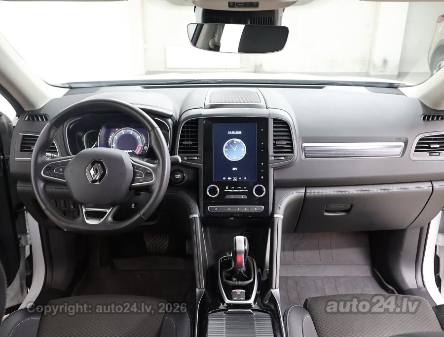 White Renault Koleos 2023 in Tallinn, with an engine capacity of 1.30 L and mileage of 48 thousand km for 22900 €, photo 8 on AUTOMOTO.COM.LV