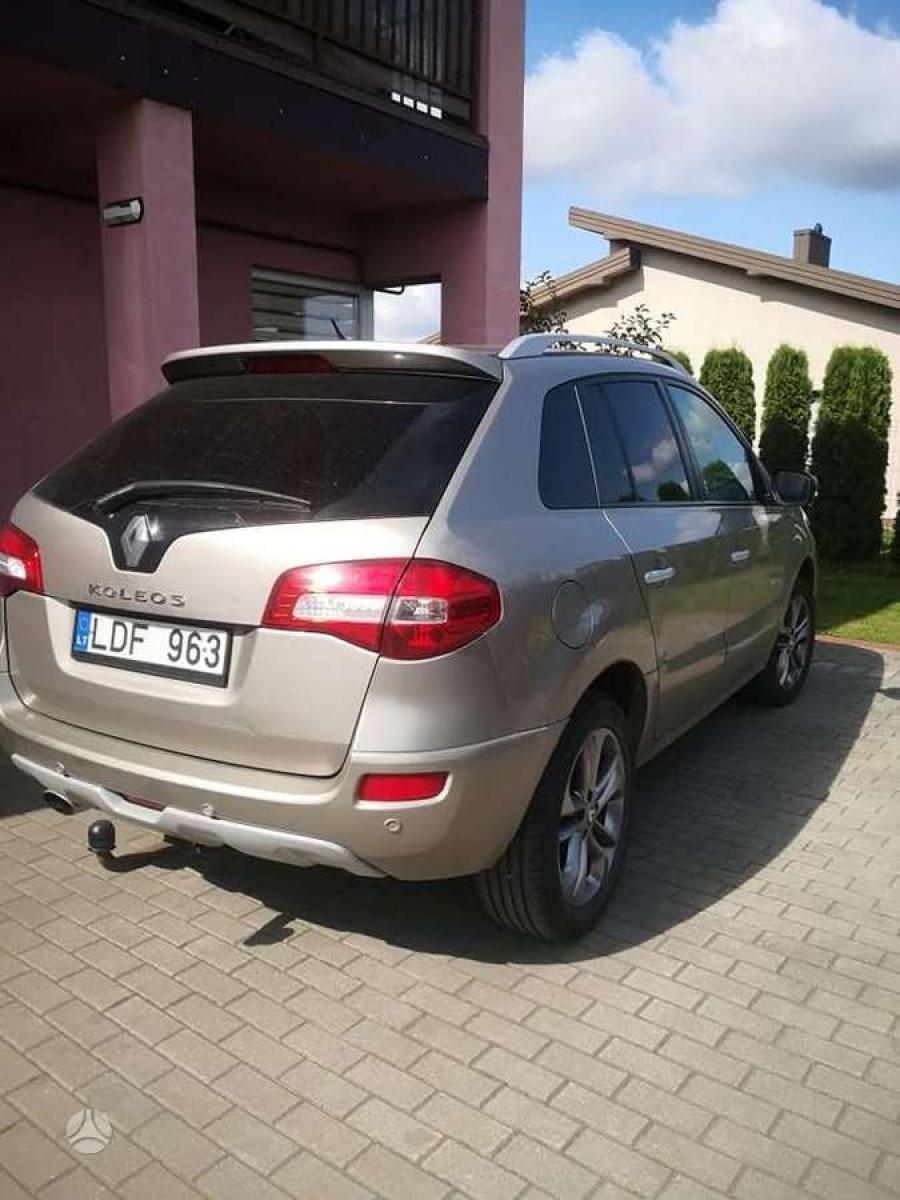 Dzeltens Renault Koleos 2012 Plungė, ar dzinēja tilpumu 2.00 L un nobraukumu 300 tūkst. km par 5800 €, foto 6 vietnē AUTOMOTO.COM.LV