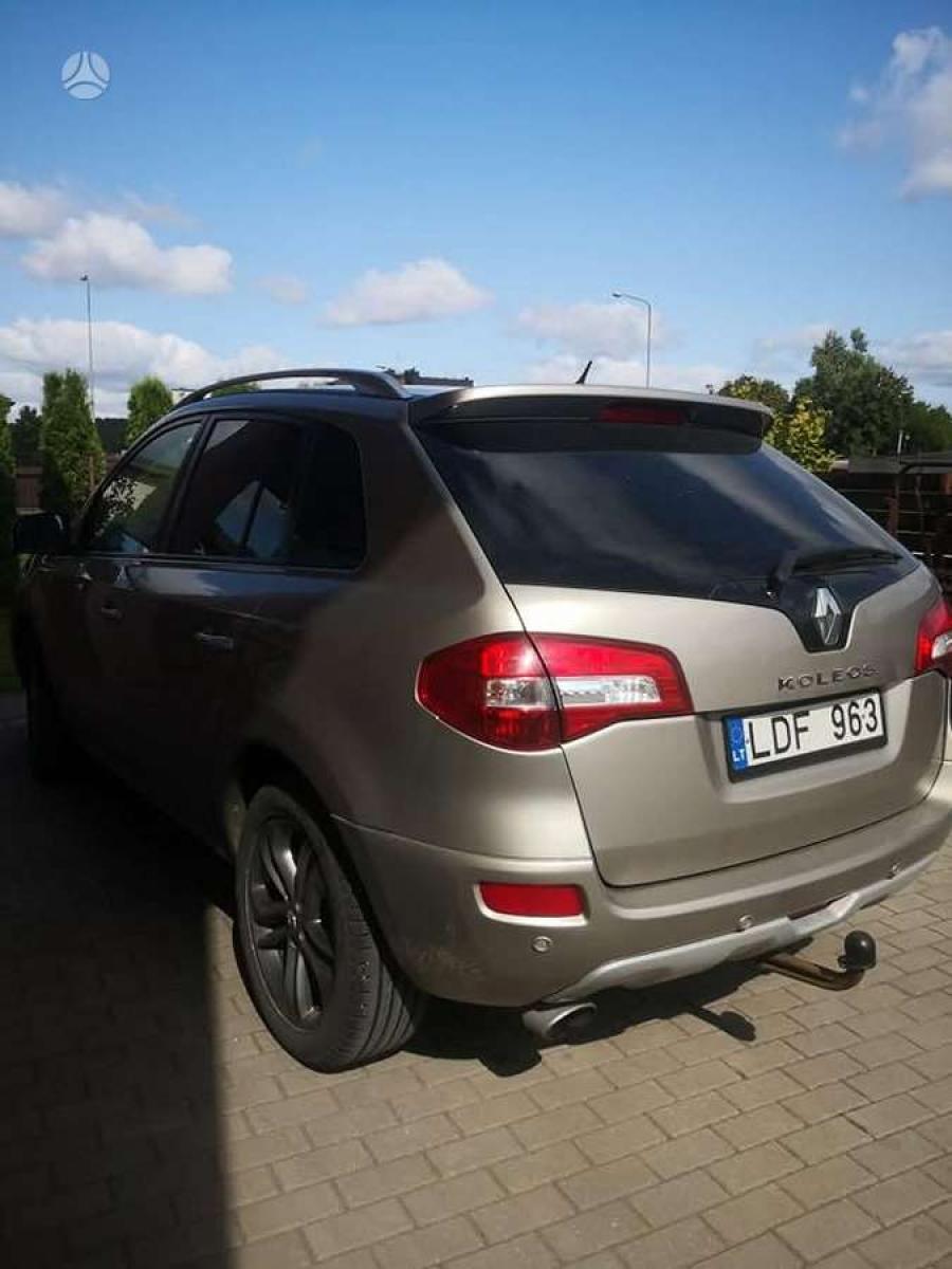 Dzeltens Renault Koleos 2012 Plungė, ar dzinēja tilpumu 2.00 L un nobraukumu 300 tūkst. km par 5800 €, foto 7 vietnē AUTOMOTO.COM.LV