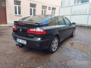 Black Renault Laguna 2003 in Riga, with an engine capacity of 1.80 L and mileage of 214 thousand km for 500 €, photo  on AUTOMOTO.COM.LV