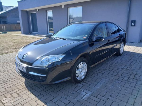 Black Renault Laguna 2007 in Kaunas, with an engine capacity of 2.00 L and mileage of 208 thousand km for 3150 €, photo 1 on AUTOMOTO.COM.LV