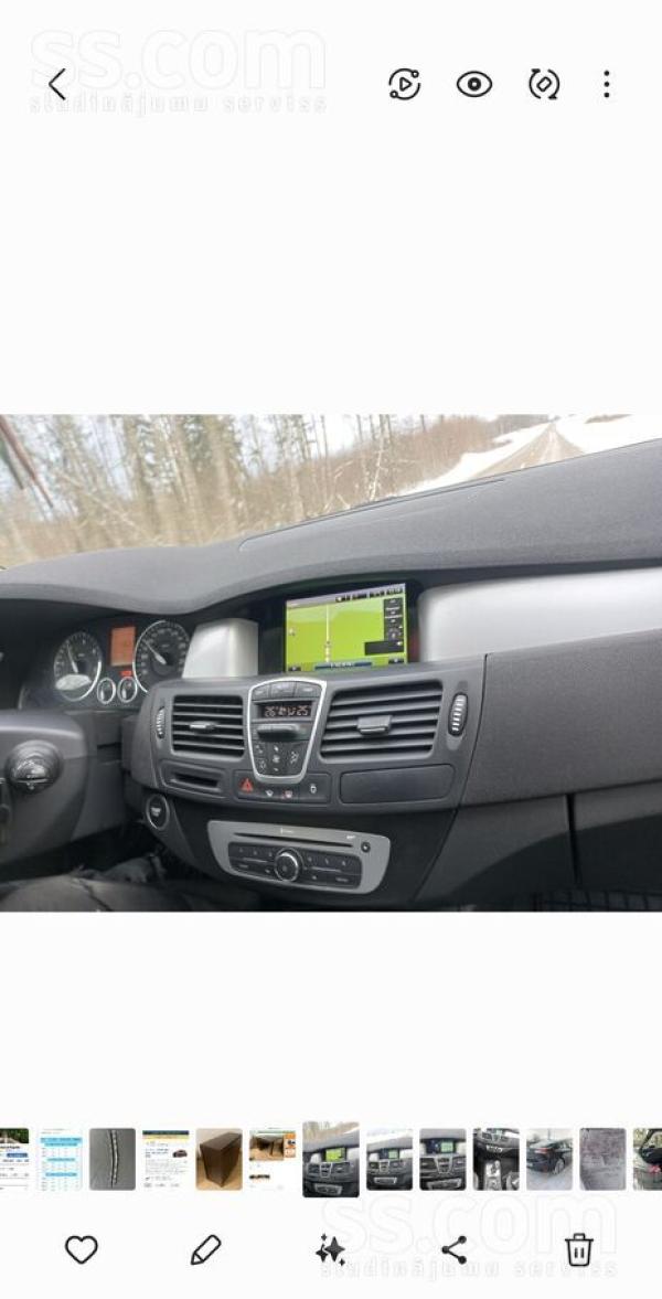 Melns Renault Laguna 2007 Krāslava, ar dzinēja tilpumu 2.00 L un nobraukumu 263 tūkst. km par 1200 €, foto 4 vietnē AUTOMOTO.COM.LV
