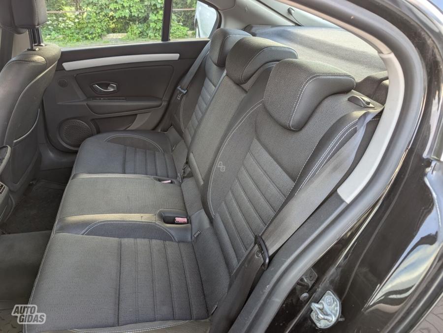 Black Renault Laguna 2007 in Klaipeda, with an engine capacity of 2.00 L and mileage of 307 thousand km for 1100 €, photo 9 on AUTOMOTO.COM.LV